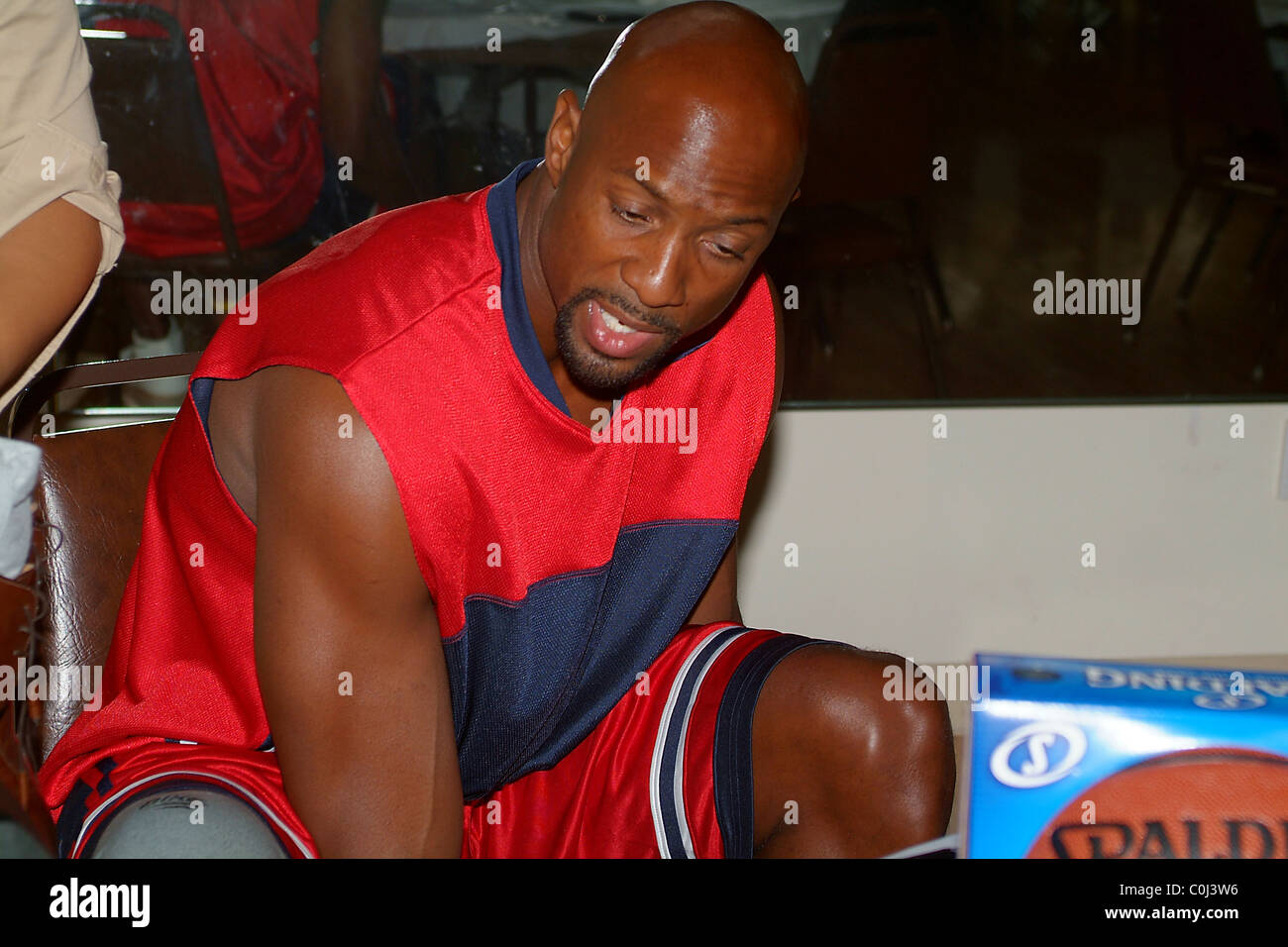 NBA Champions, Alonzo "Zo" Mourning and Dwyane "Flash" Wade aka D.Wade ...