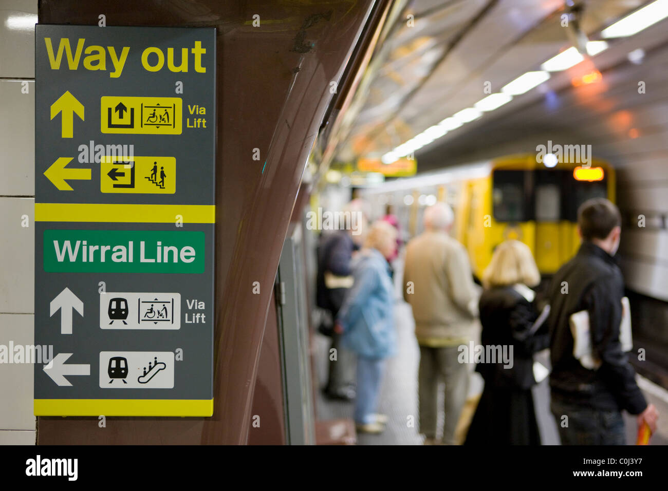 Merseyrail train hi-res stock photography and images - Alamy