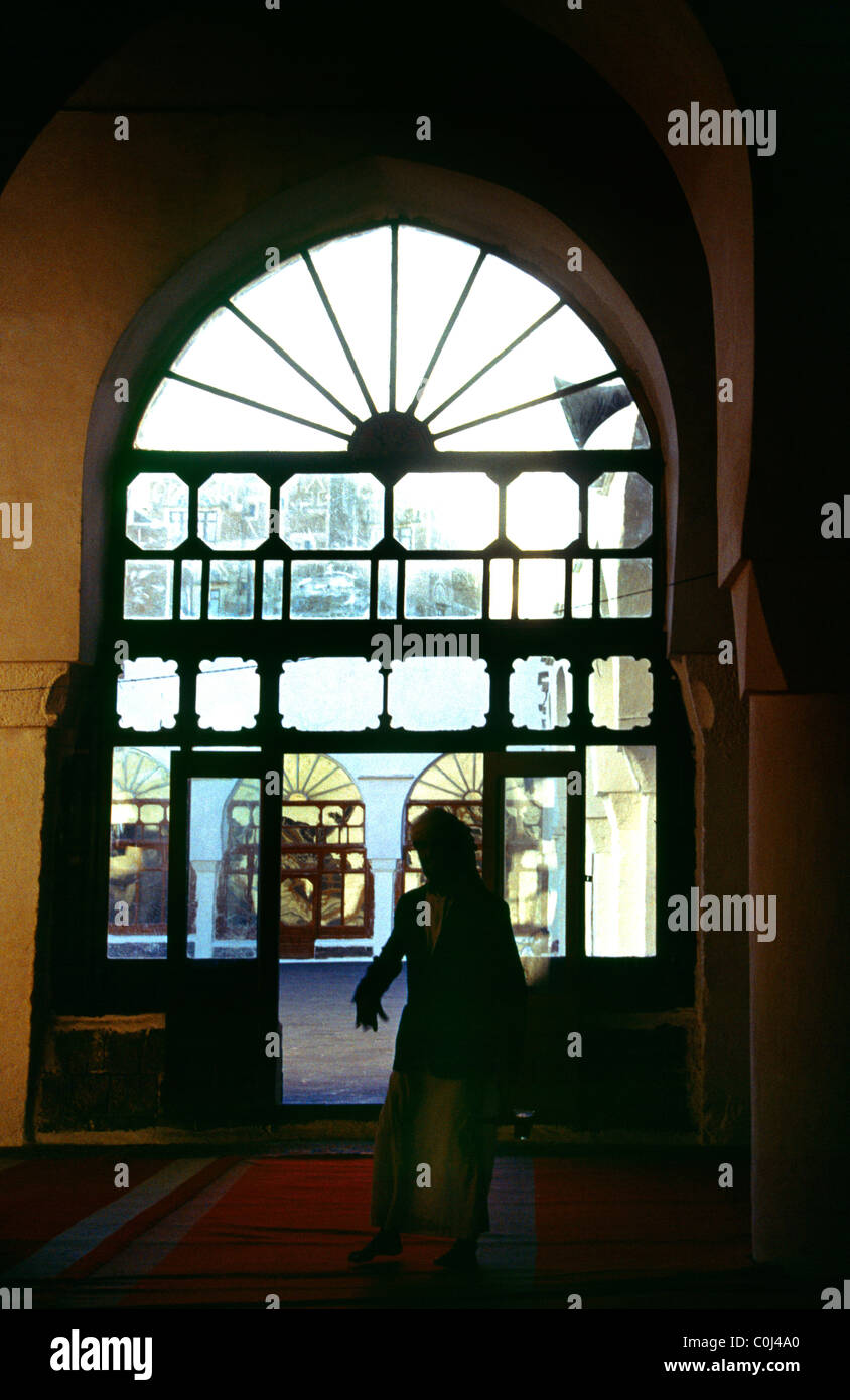 Sanaa Yemen Inside Great Mosque Stock Photo - Alamy