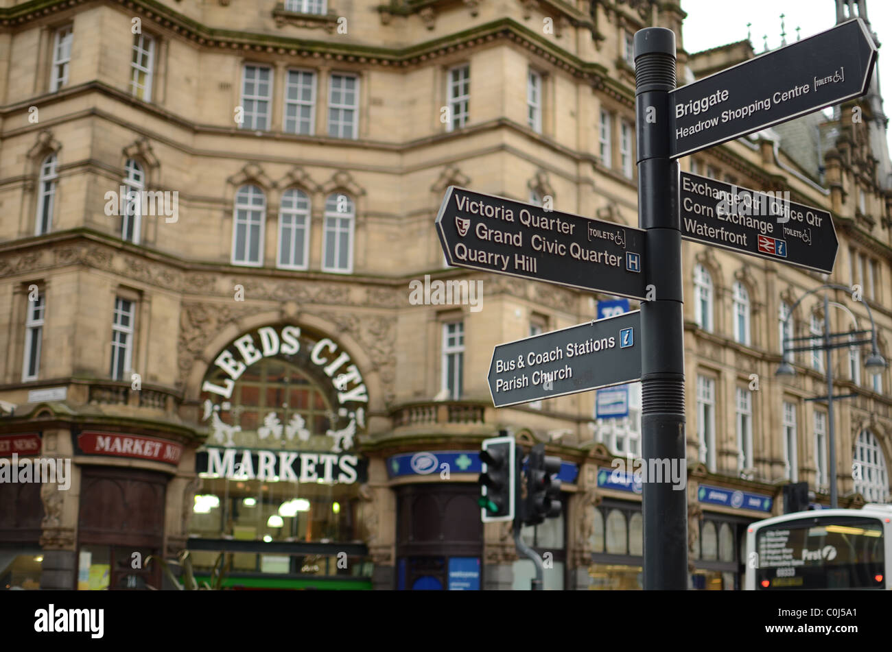 Leeds city markets hi-res stock photography and images - Alamy