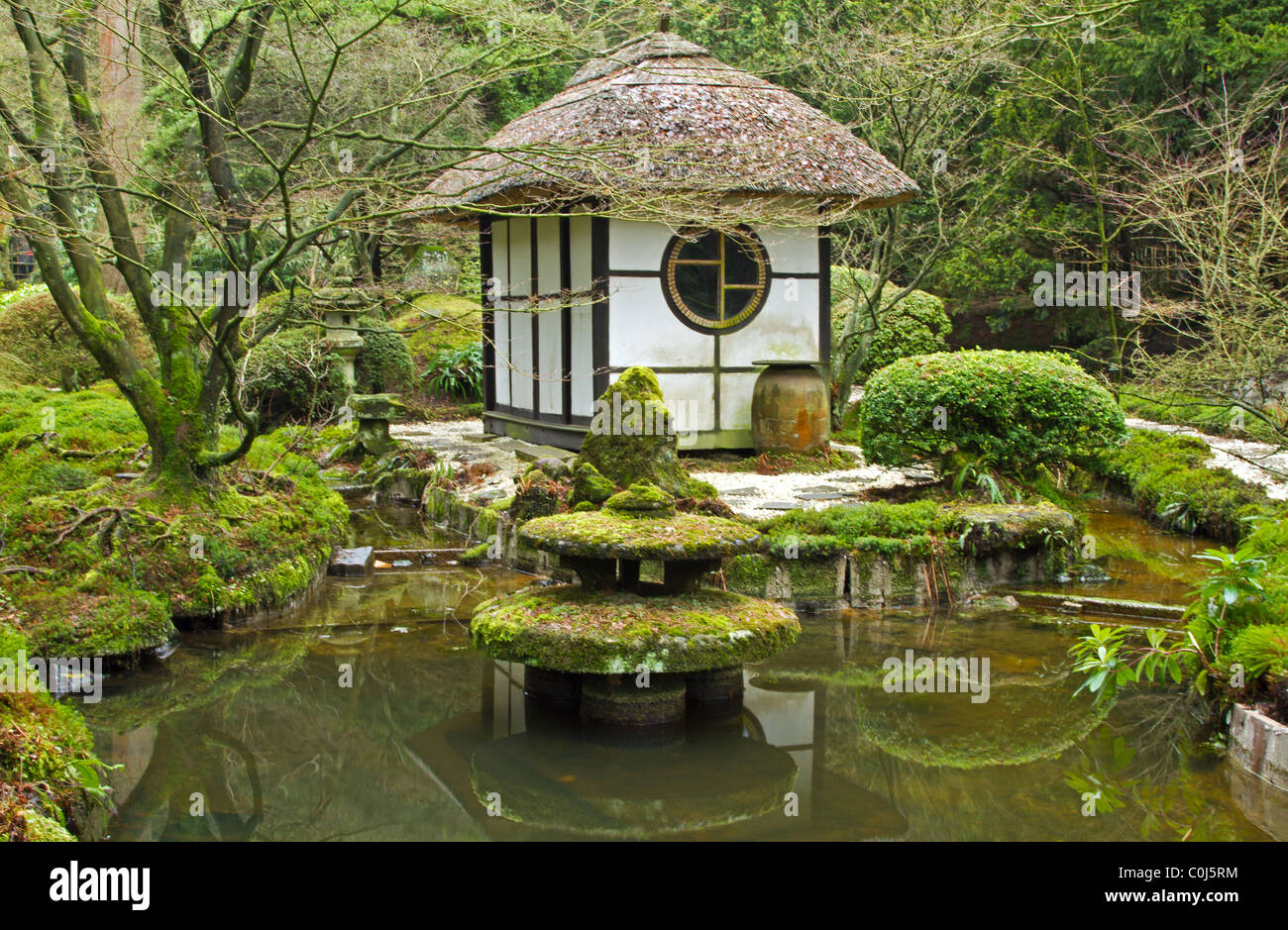 Tatton park japanese garden hi-res stock photography and images - Alamy