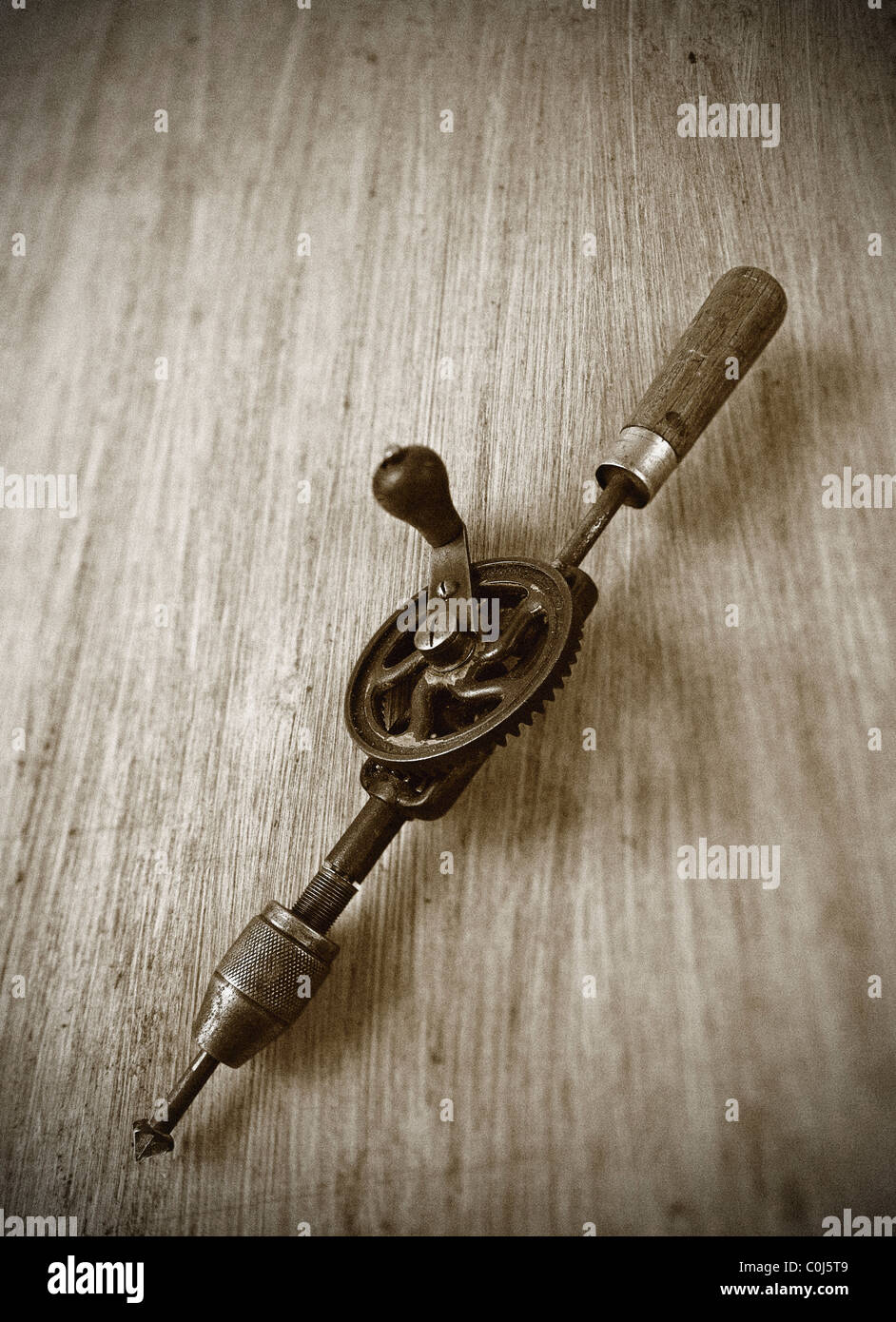 Hand drill hi-res stock photography and images - Alamy