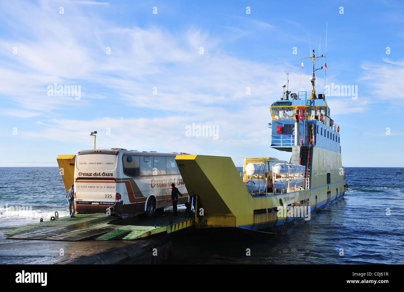 Boat 1 vehicle ferry bows open hi-res stock photography and images - Alamy