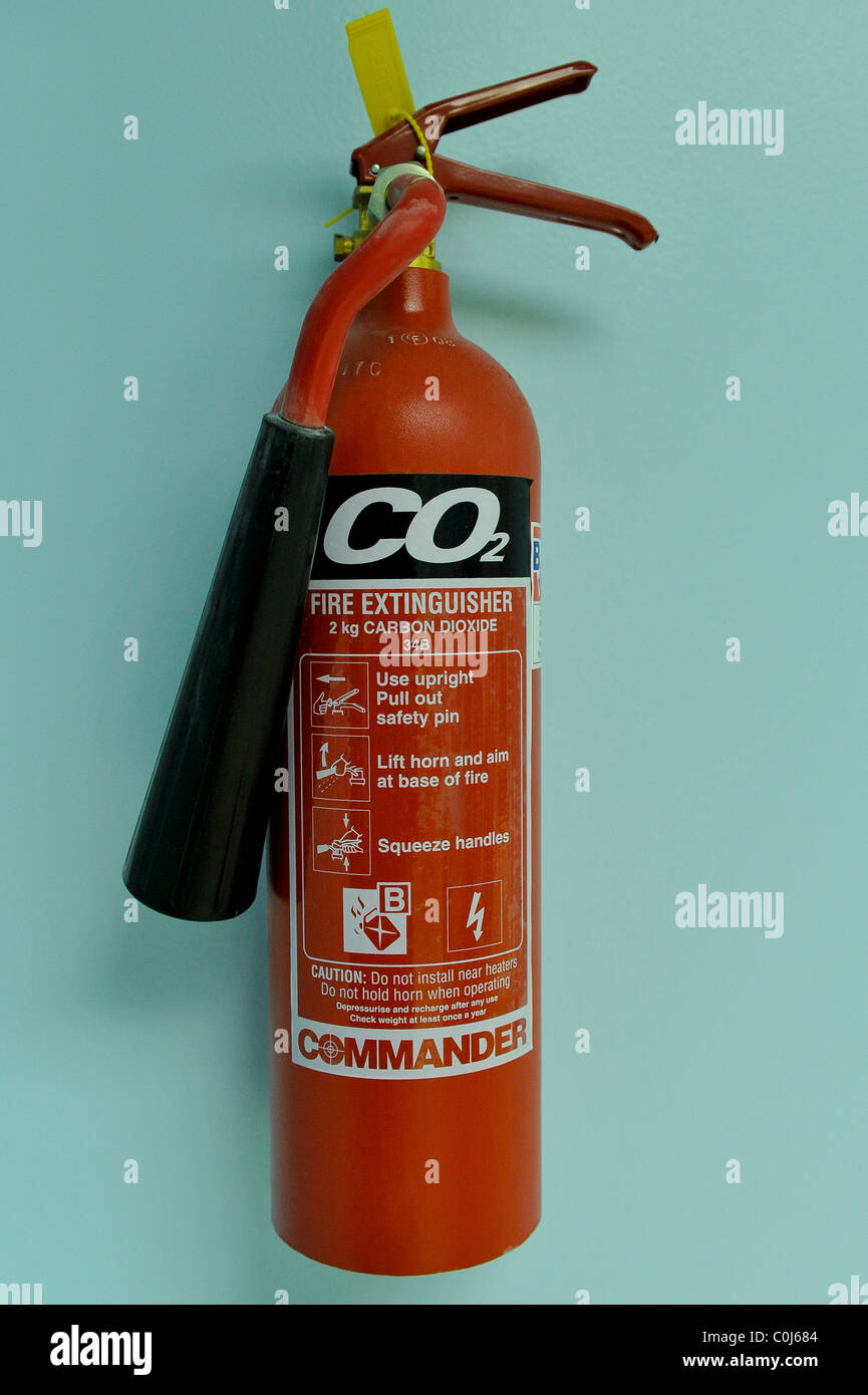 Co2 fire extinguisher hi-res stock photography and images - Alamy