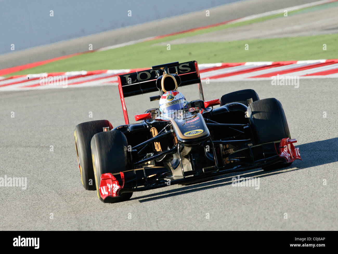 Vitaly Petrov (RUS) in the Renault R31 Formula One racecar Stock Photo ...