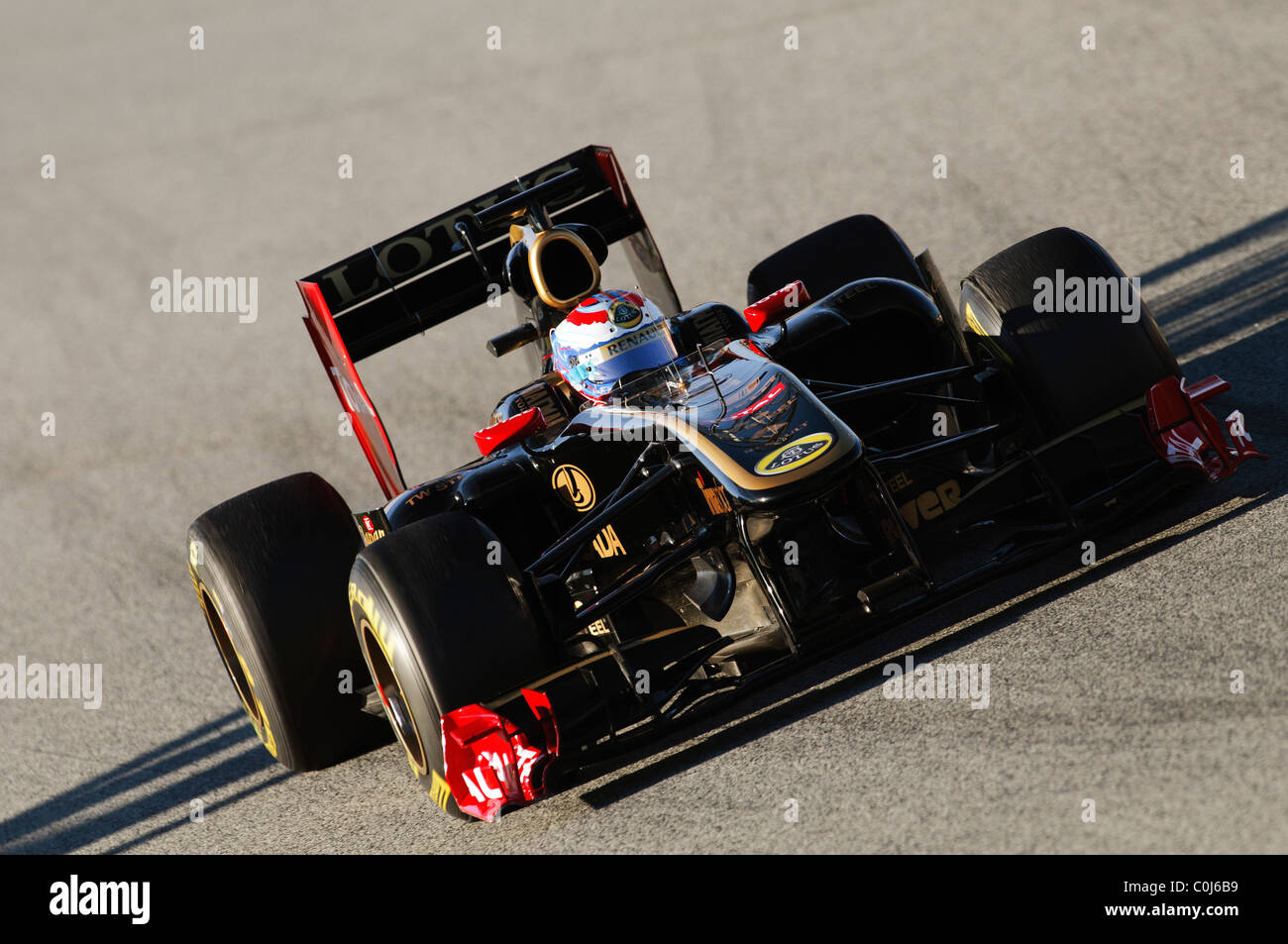 Vitaly Petrov (RUS) in the Renault R31 Formula One racecar Stock Photo ...