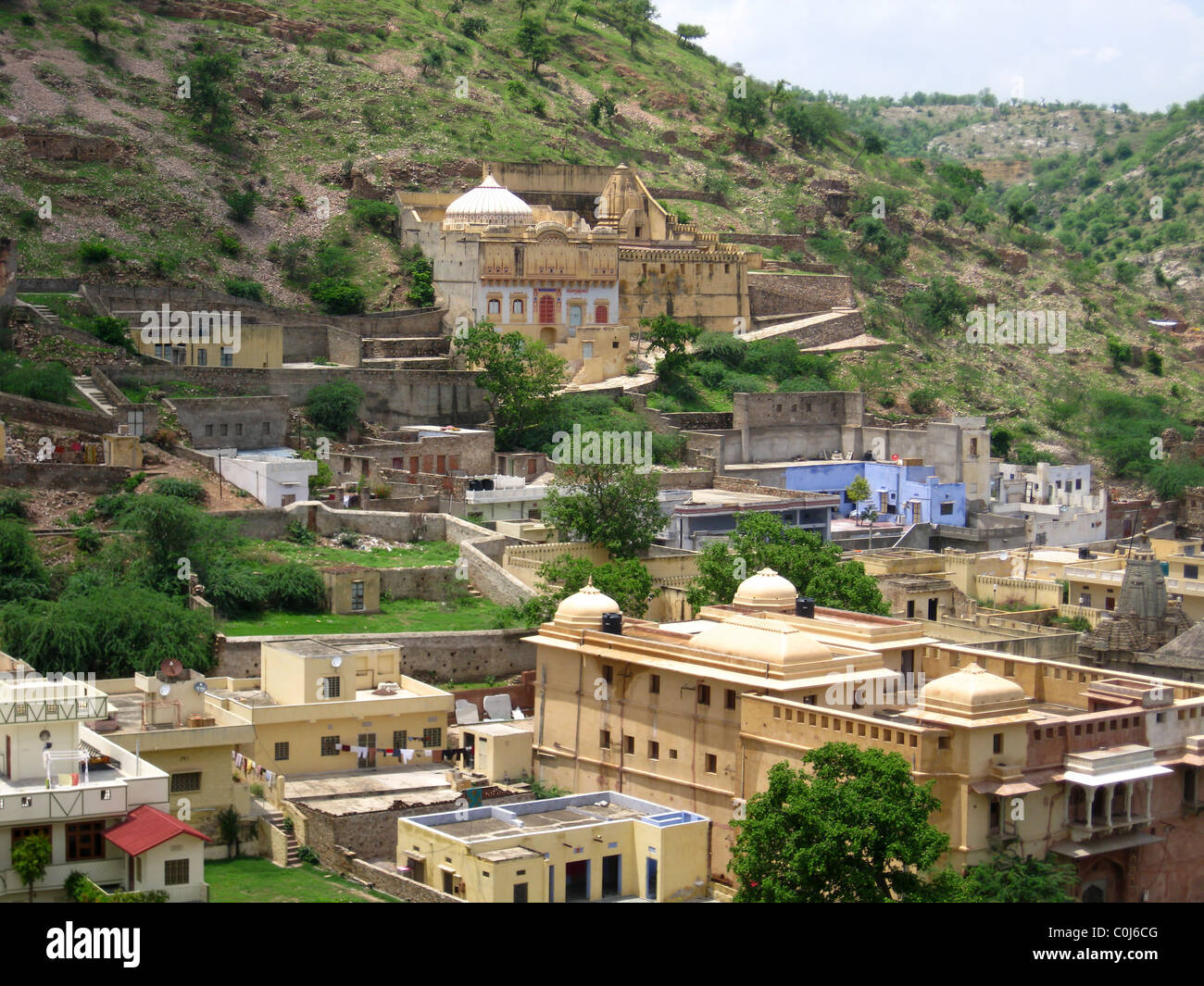 Panorama of red fort india hi-res stock photography and images - Alamy