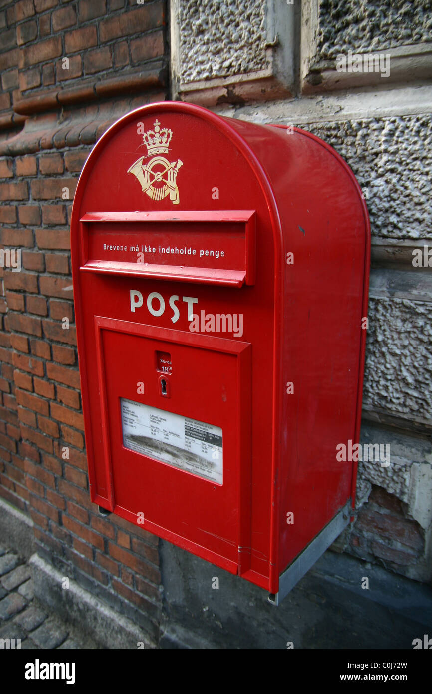 Danish post box hi-res stock photography and images - Alamy