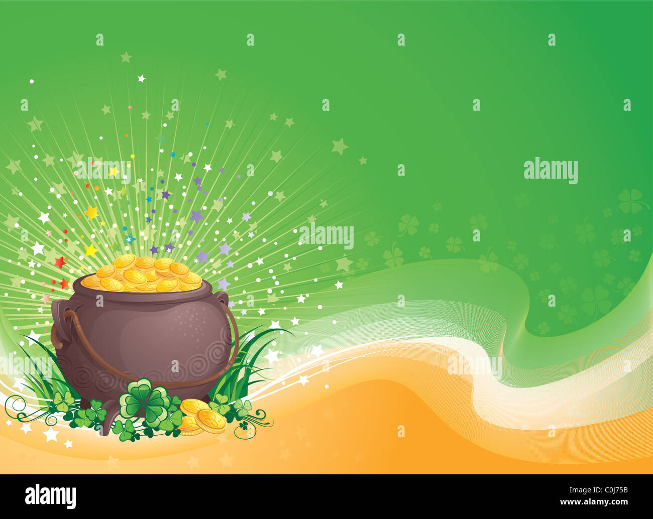 Pot O Gold Background
