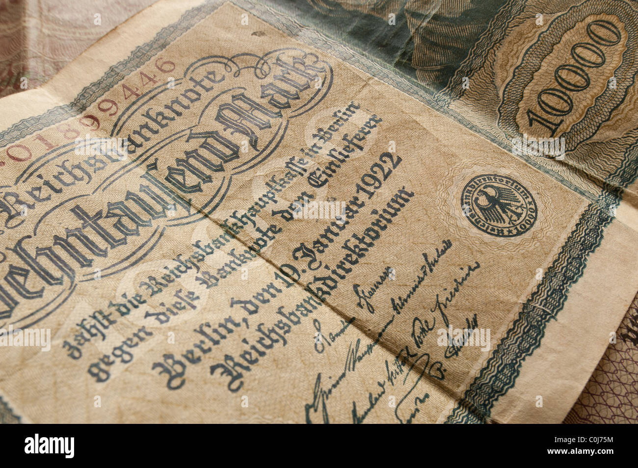 Germany inflation 1922 hi-res stock photography and images - Alamy