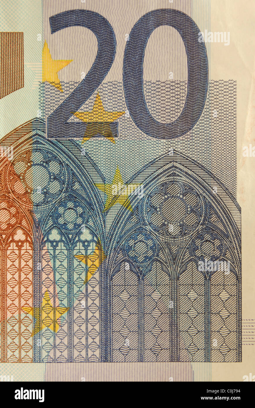 20 euro bill hi-res stock photography and images - Alamy