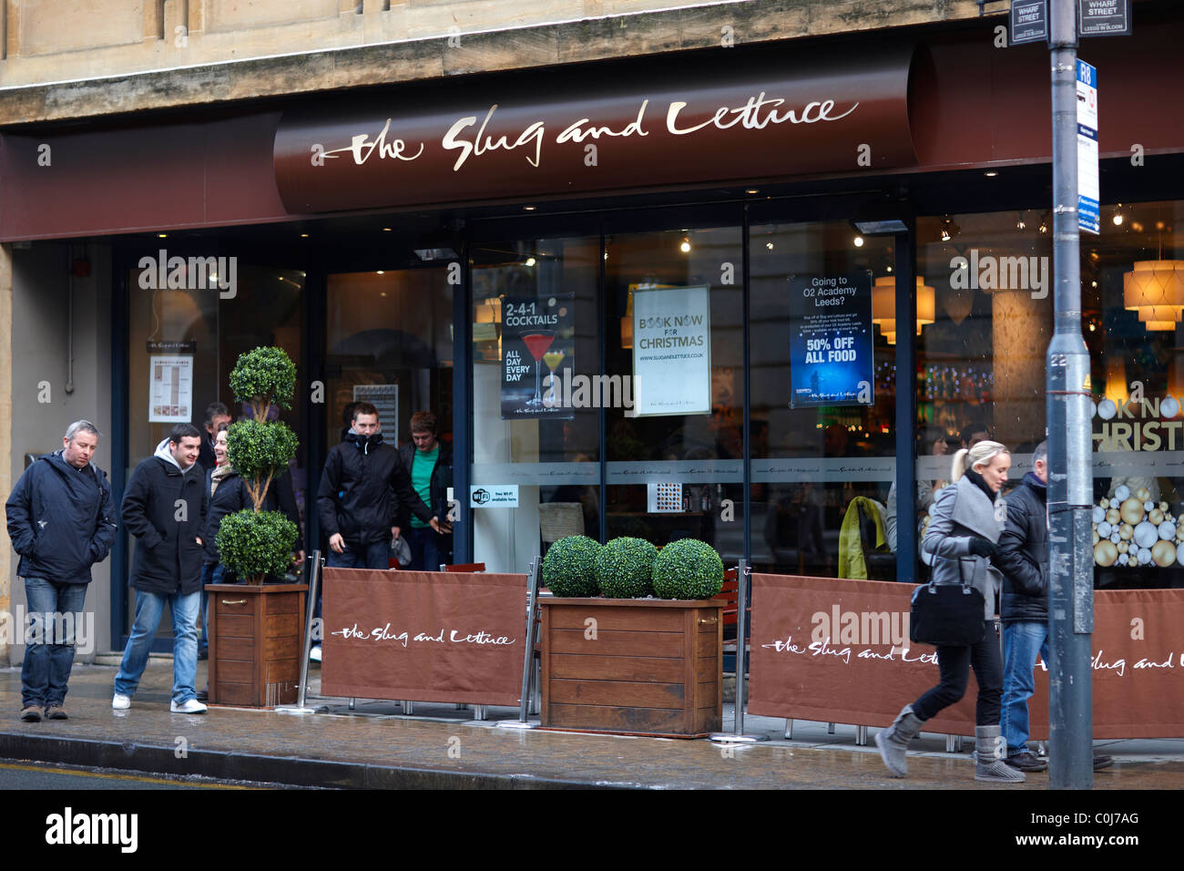 Slug and lettuce hi-res stock photography and images - Alamy