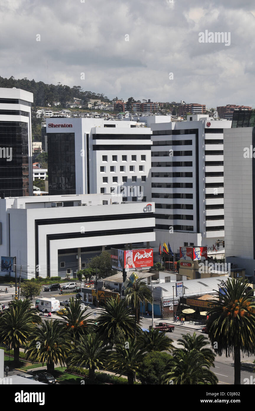 modern city Quito Ecuador Stock Photo - Alamy