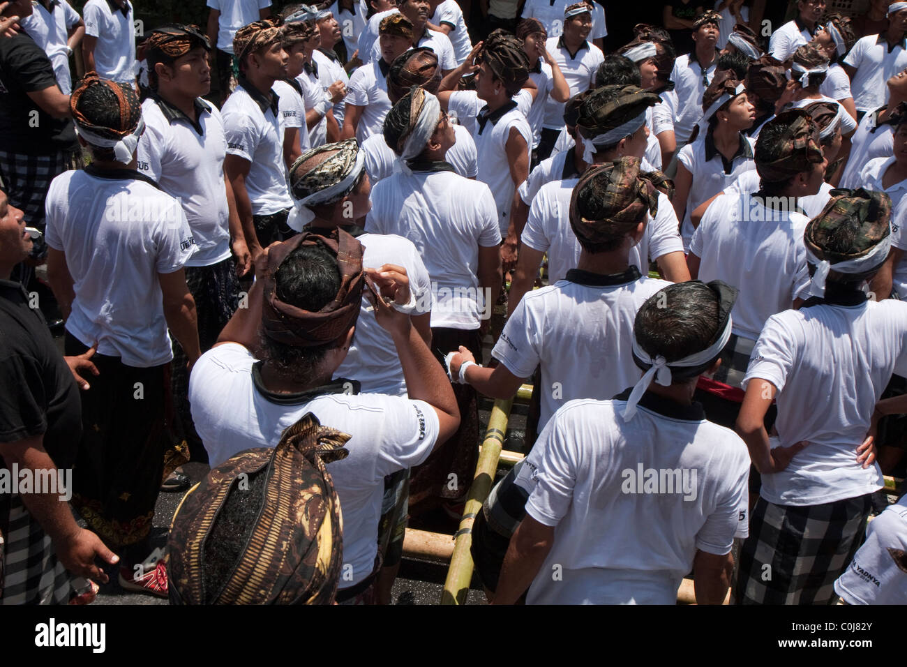 Balinese cremation bull and tower hi-res stock photography and images ...