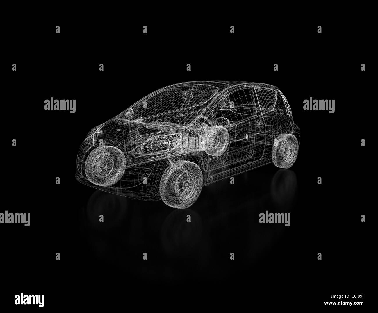 Car wire frame hi-res stock photography and images - Alamy