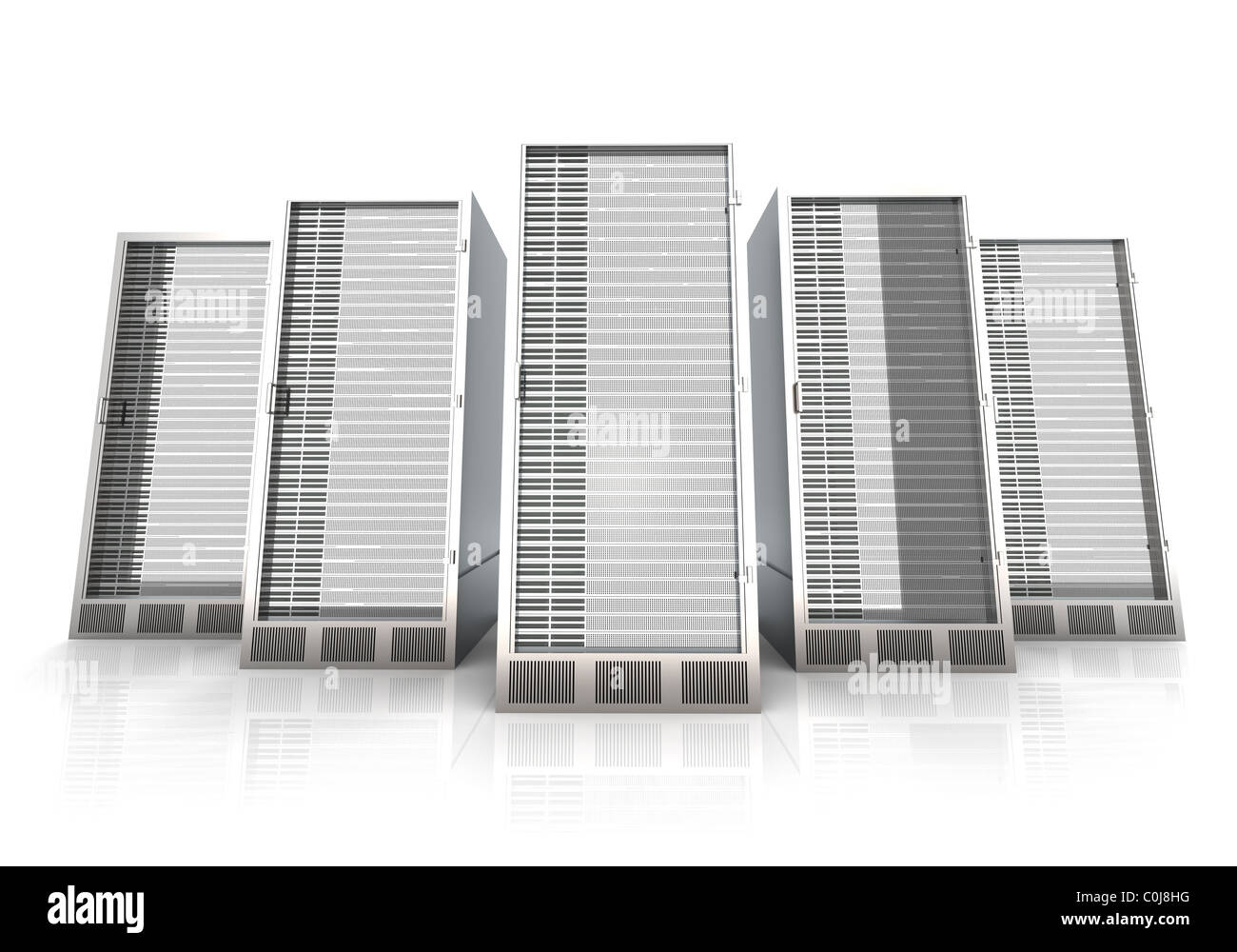 19 inch rack Cut Out Stock Images & Pictures - Alamy