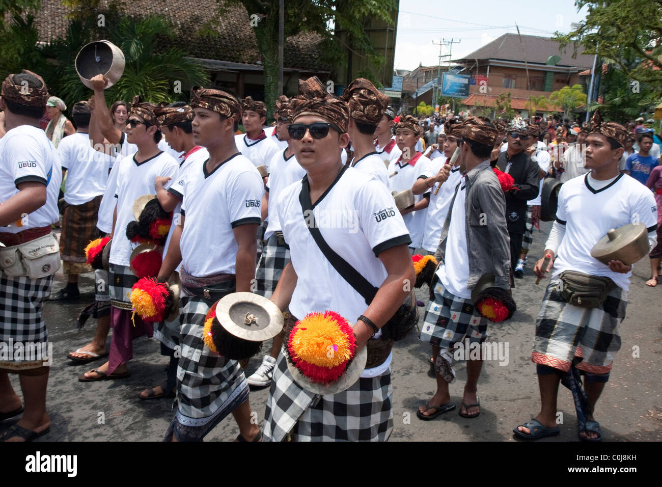 Cremation in Ubud, Bali, Indonesia. Cremations are part of Hindu ...