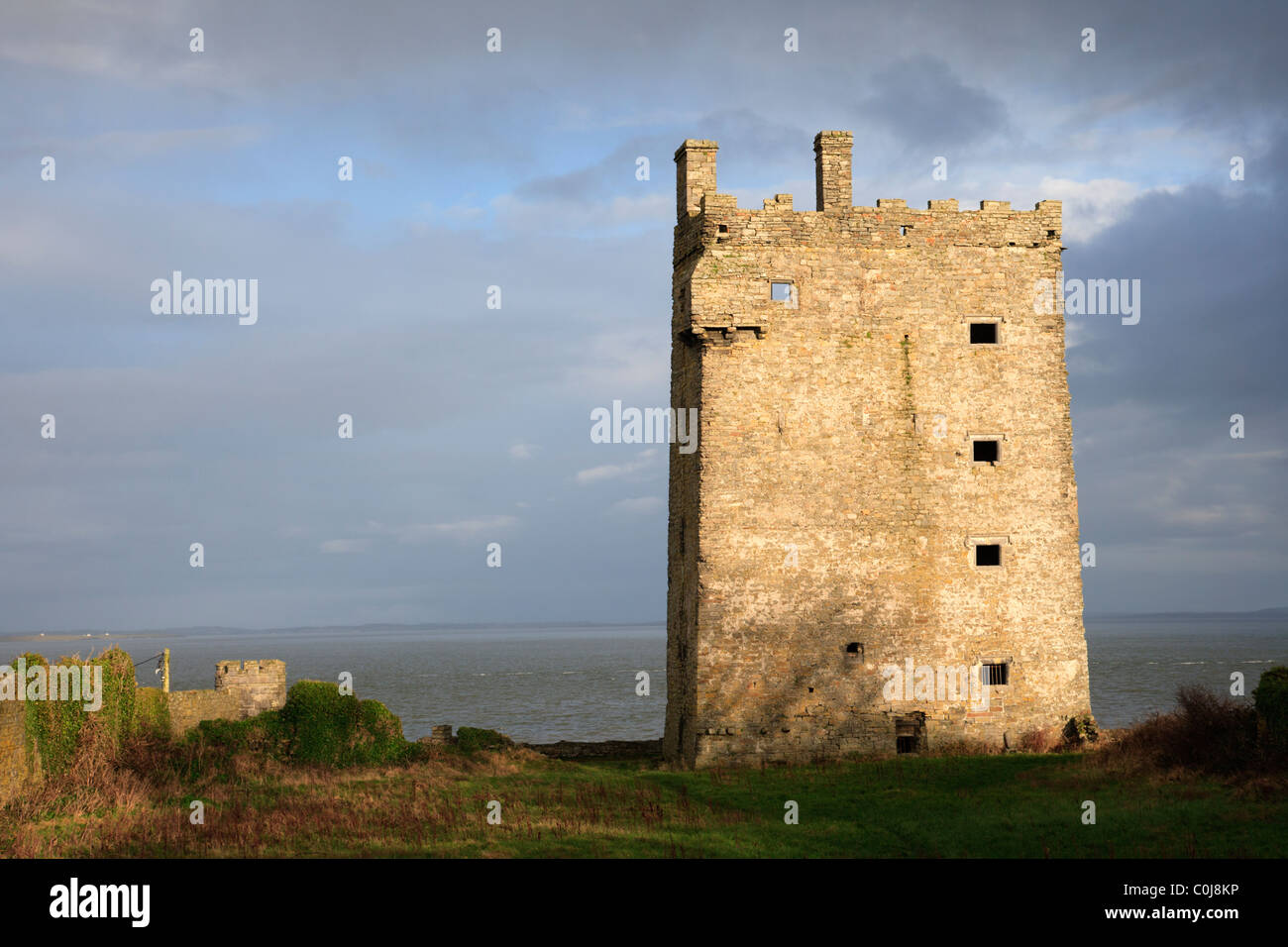 Carrigaholt Castle County Clare Ireland Stock Photo - Alamy