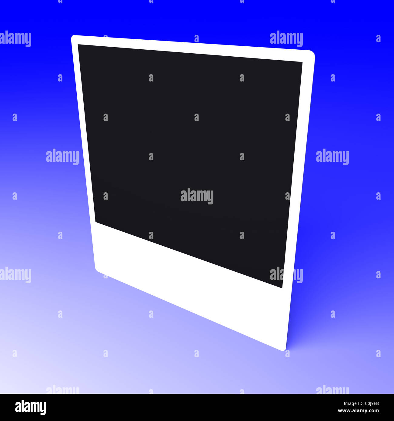 Classic picture frames of instant image cameras Stock Photo - Alamy