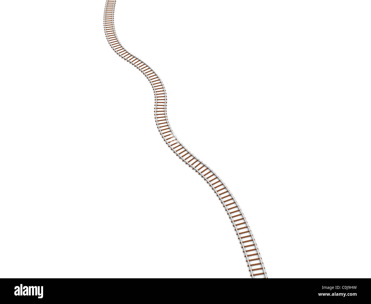 Tramway rail track Cut Out Stock Images & Pictures - Alamy