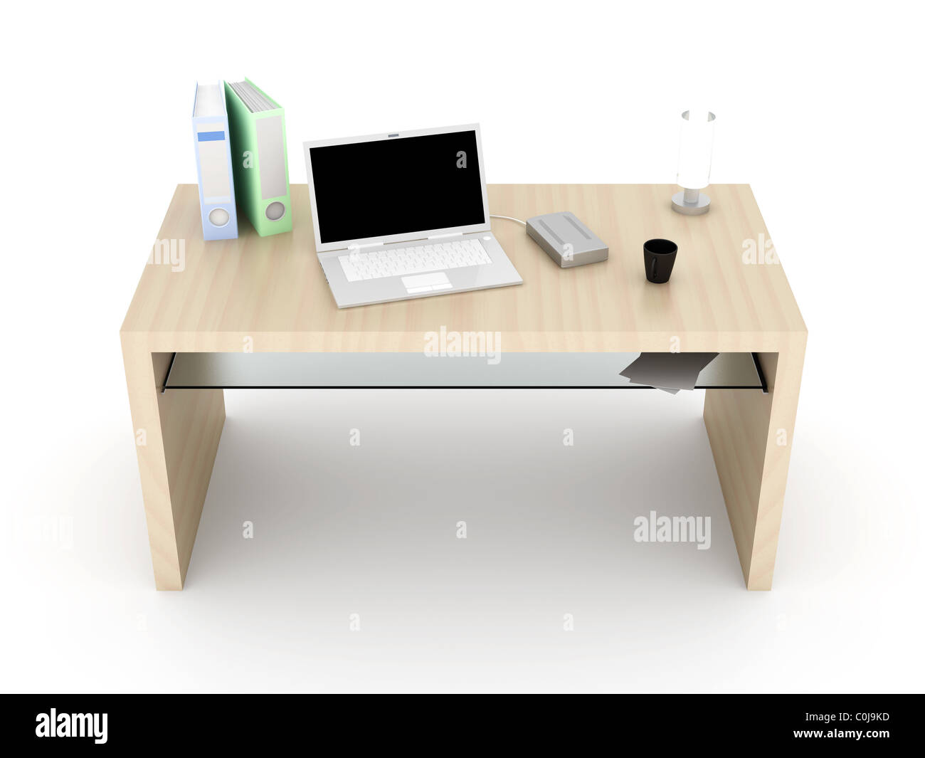 Work desktop Cut Out Stock Images & Pictures - Alamy