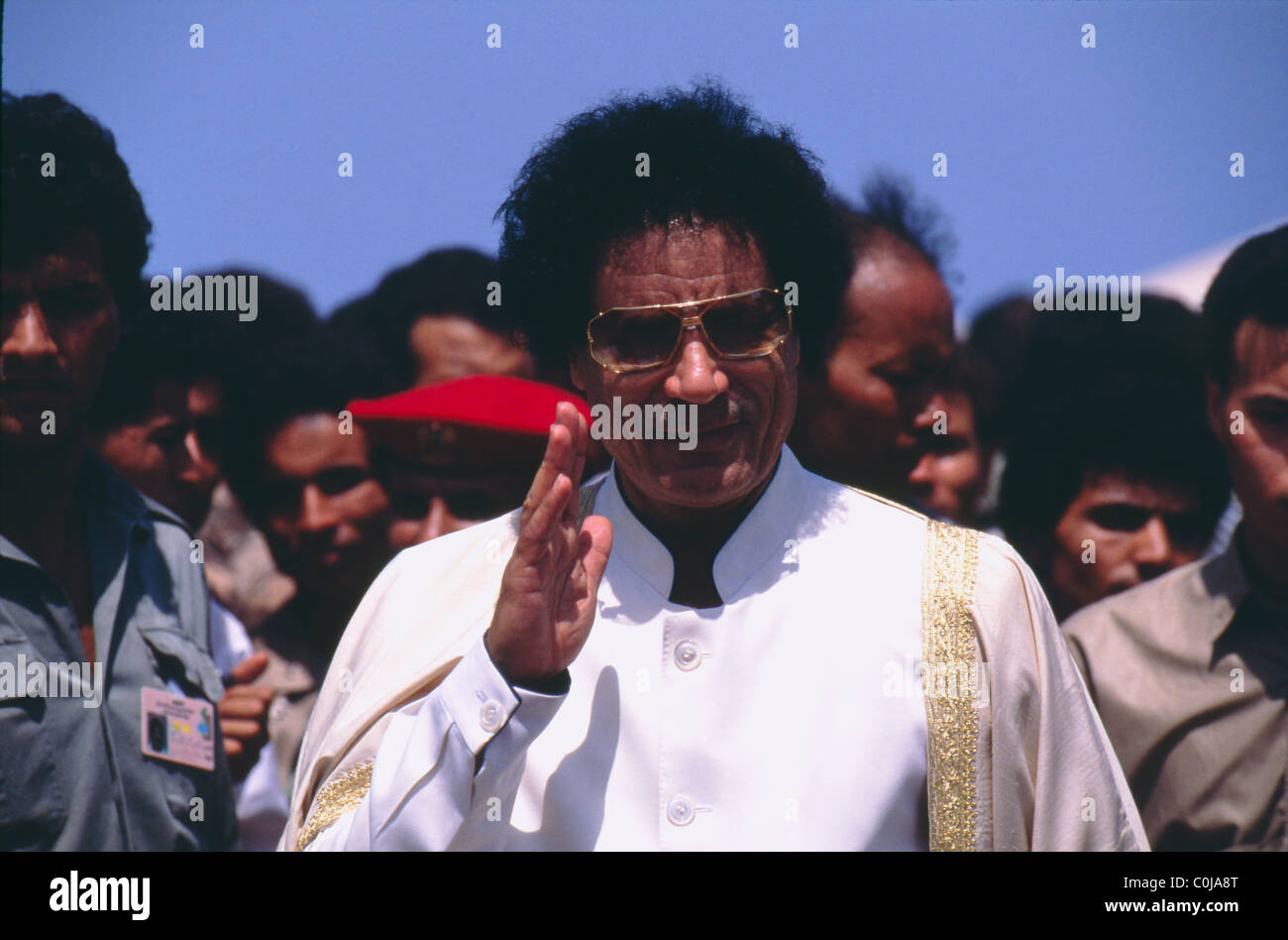 Libya president muammar gaddafi hi-res stock photography and images - Alamy