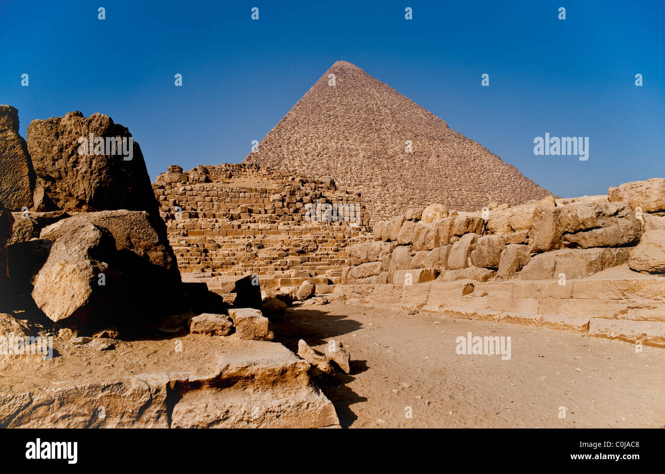Khufu, The great Pyramid of Giza Stock Photo - Alamy