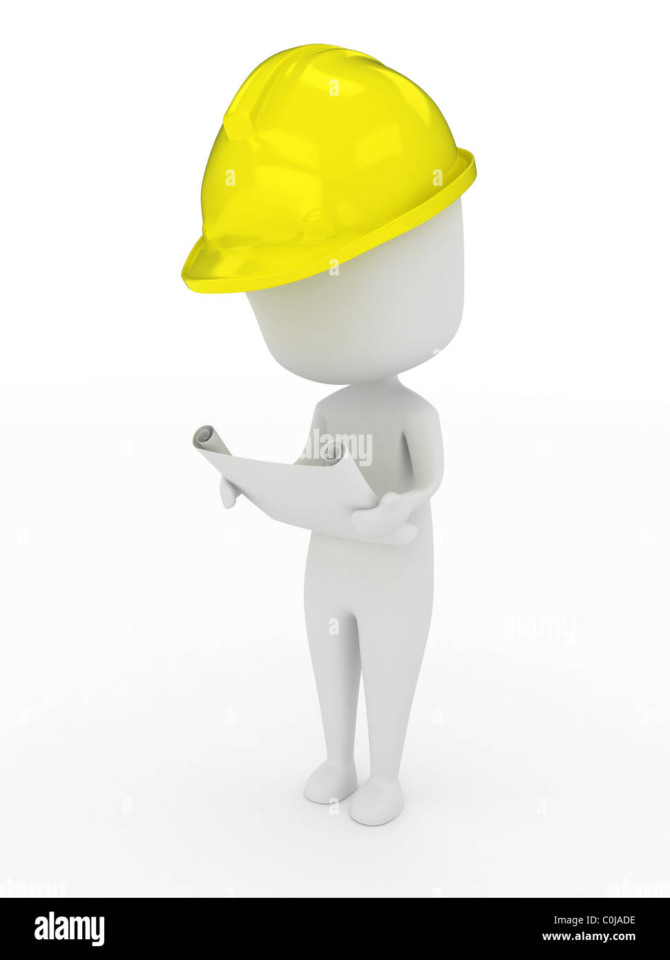 Engineering 3d man clipart hi-res stock photography and images - Alamy
