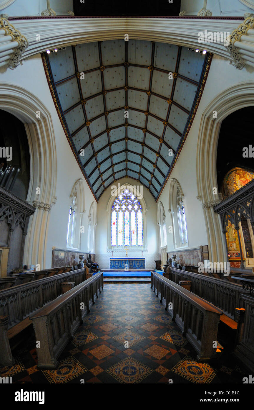 London, England, UK. Church of St Stephen with John in Rochester Row ...