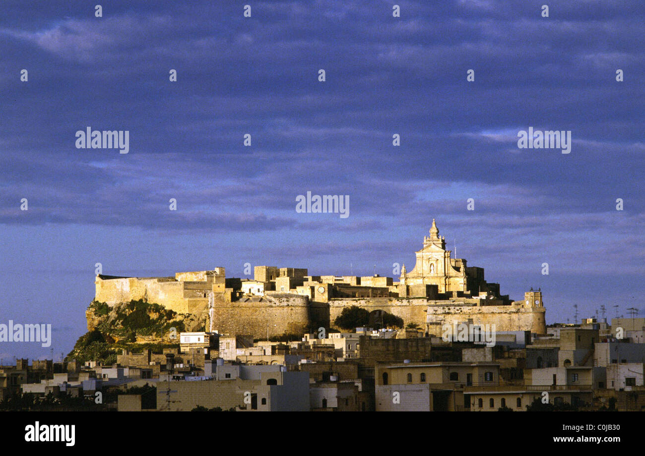 Island of Gozo Malta The Citadel at Victoria on Gozo Island. Photo by ...