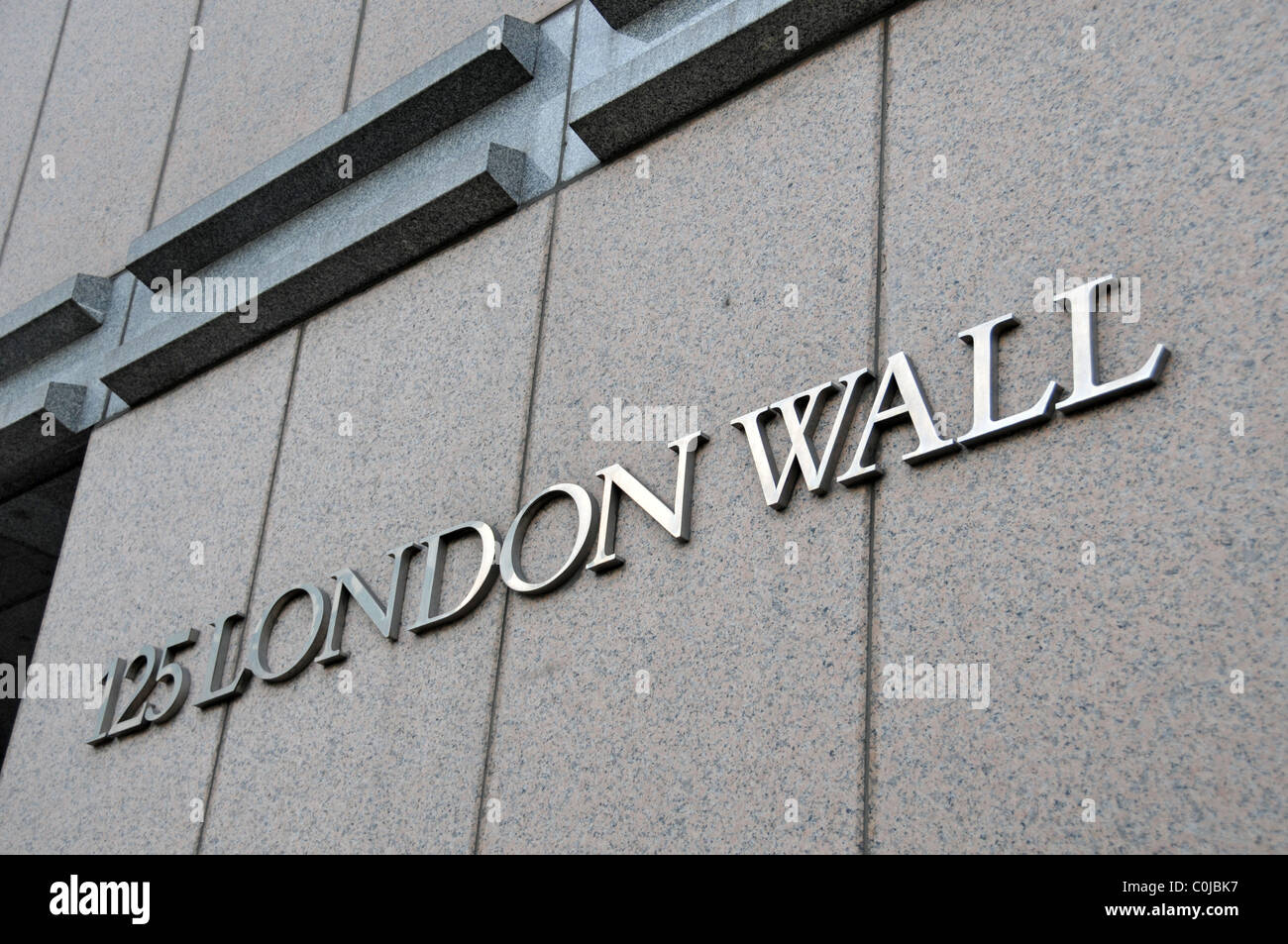 London Wall Bank banking city business money finance Stock Photo - Alamy