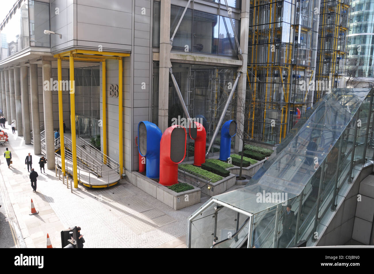 London Wall Bank banking city business money finance Stock Photo - Alamy