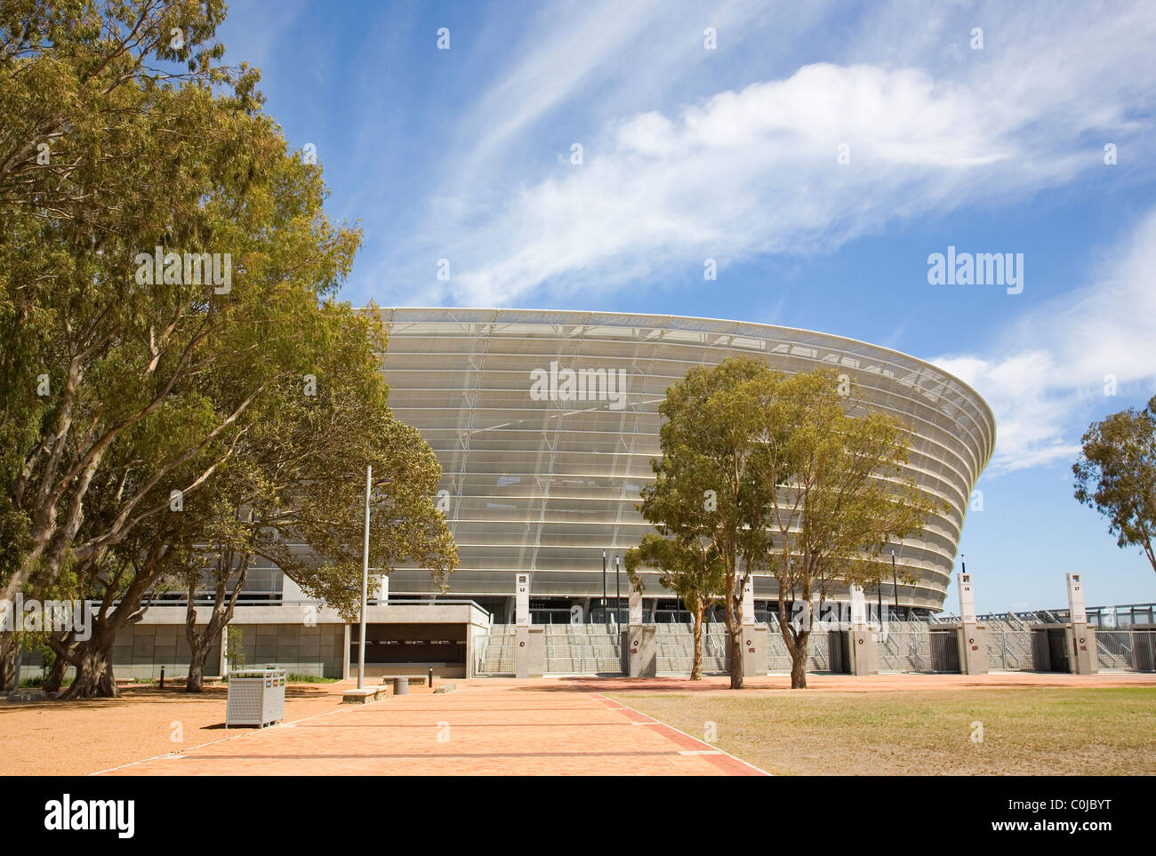 Green Point Stadium in Cape Town Stock Photo - Alamy