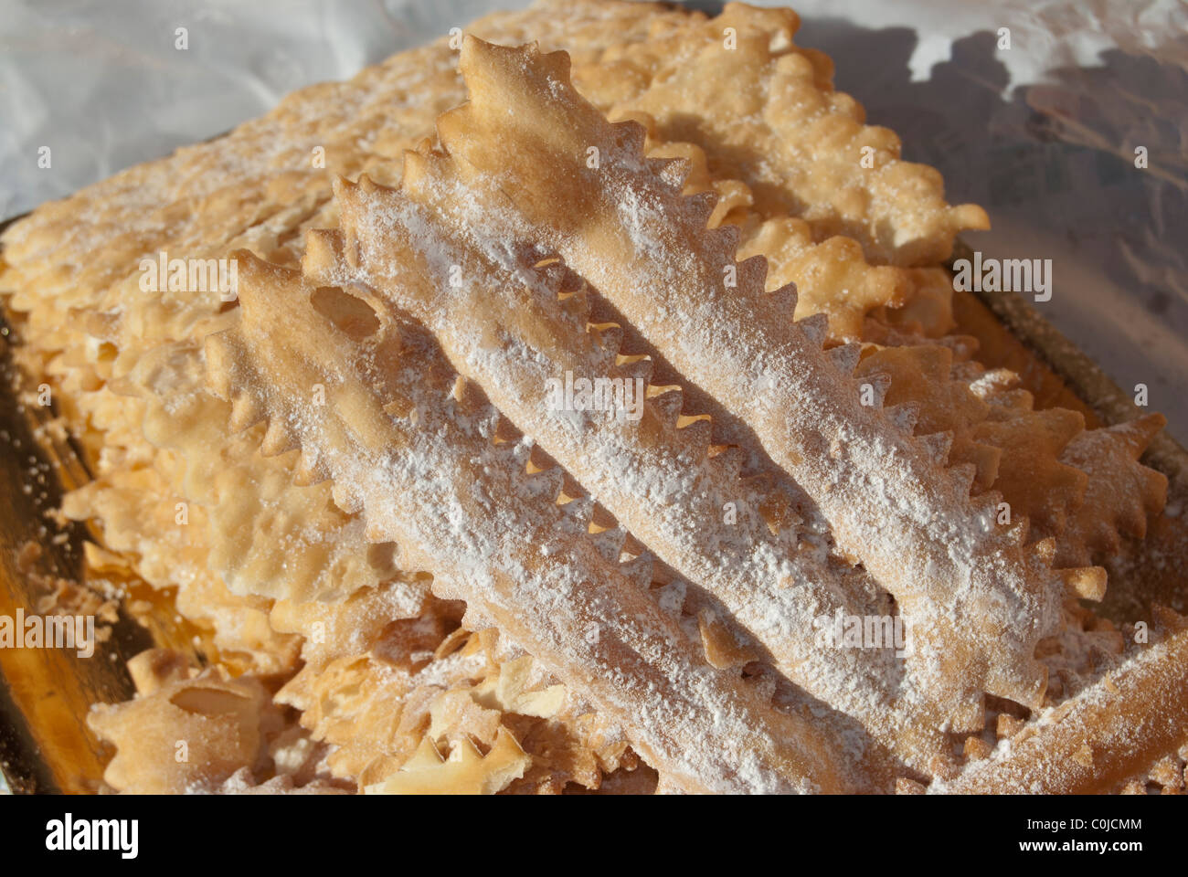 The frappe.Typical Italian sweet biscuit for carnival Stock Photo - Alamy