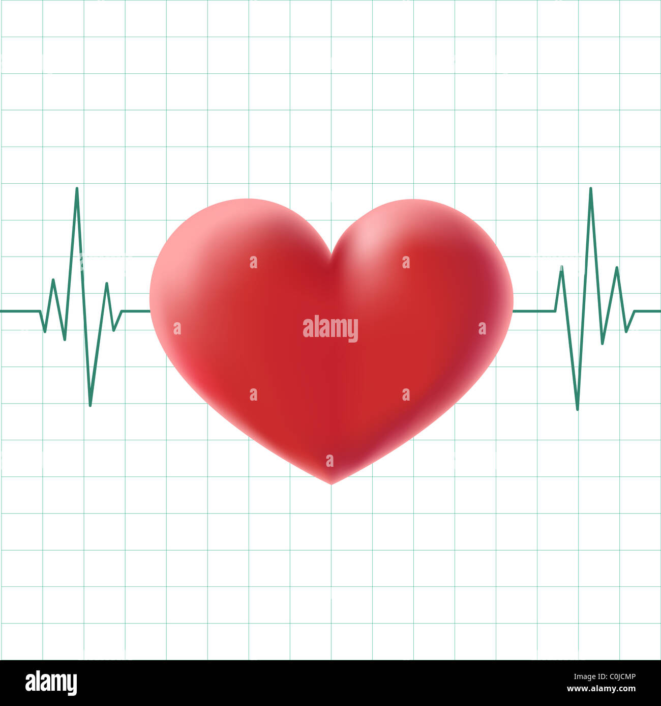 Pulse trace Cut Out Stock Images & Pictures - Alamy