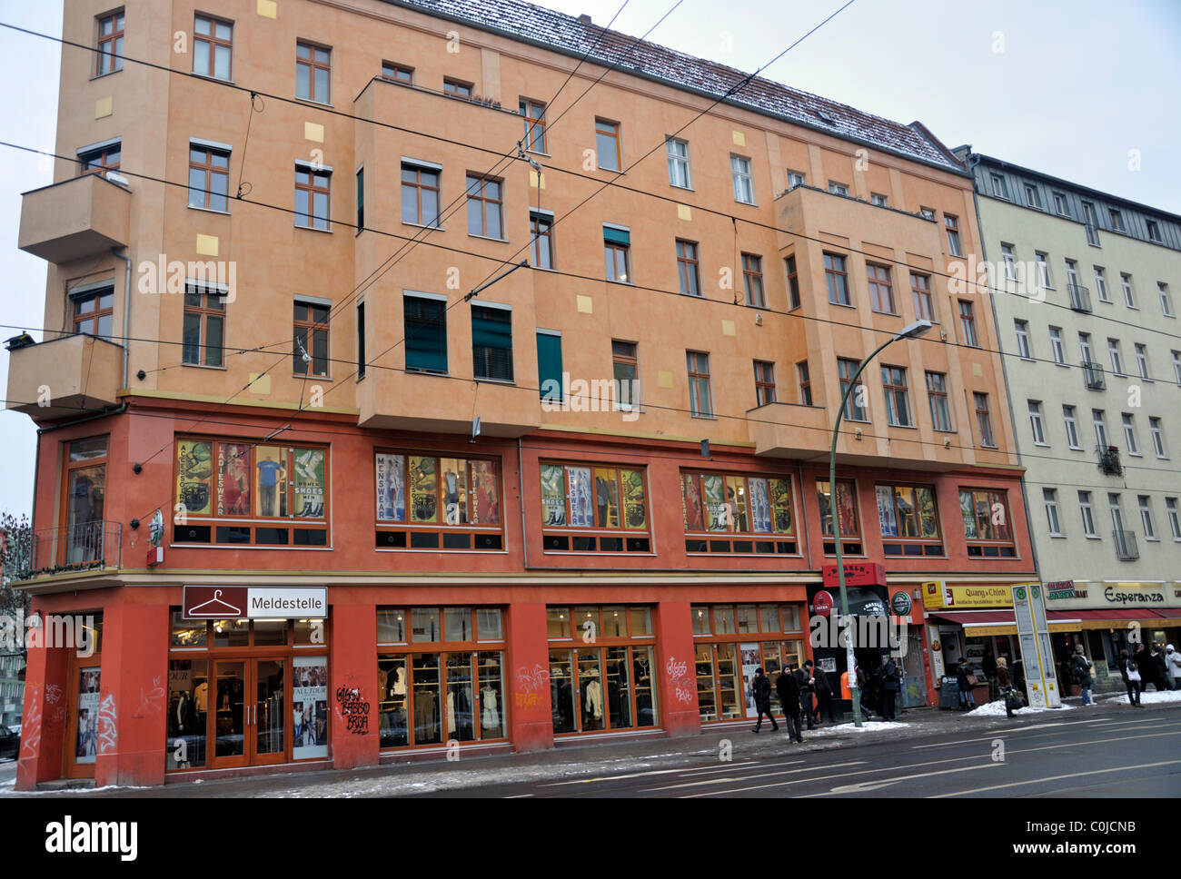 Colourful building Berlin Germany Stock Photo - Alamy