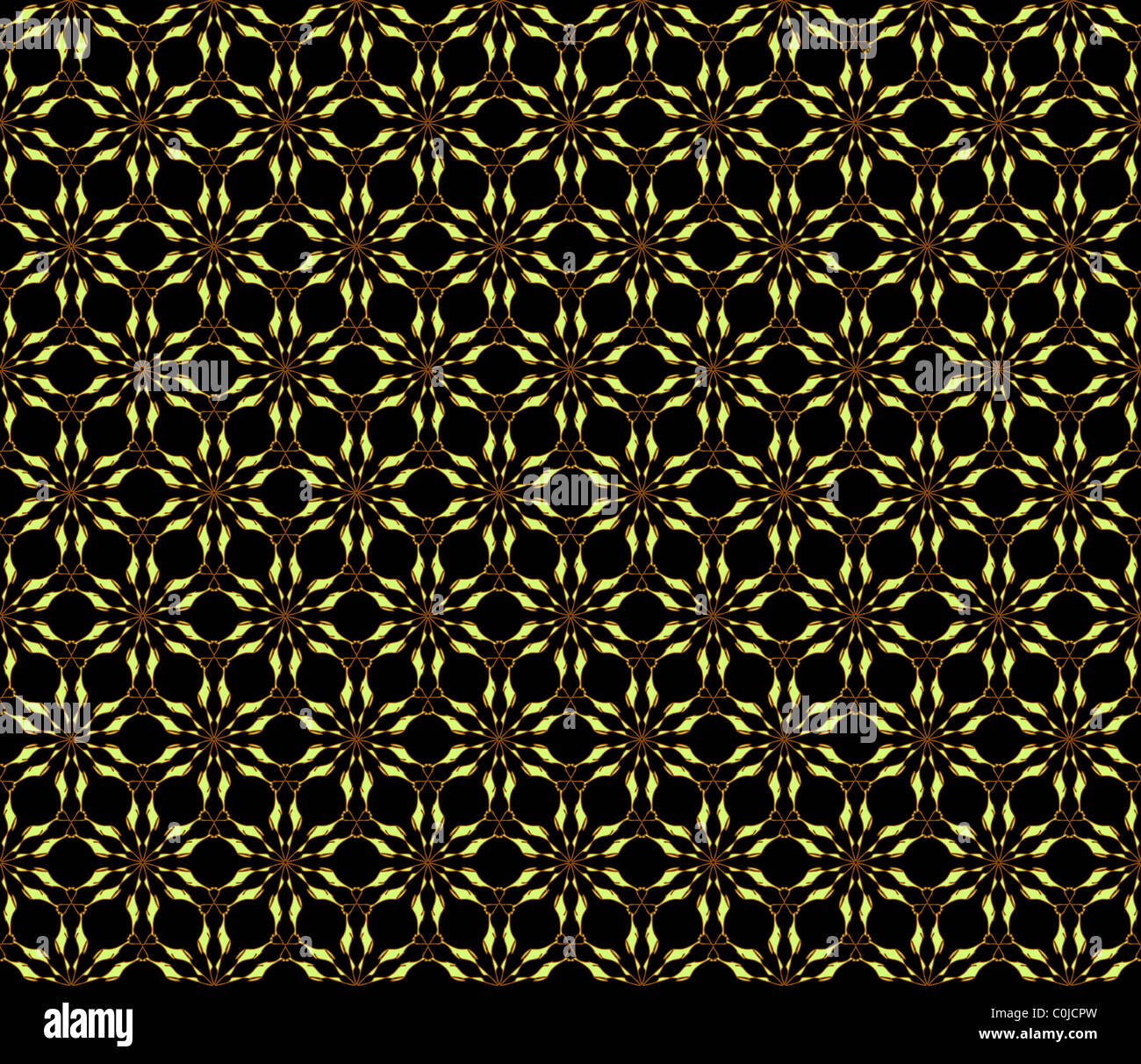 Seamless wallpaper pattern on the dark background Stock Photo - Alamy