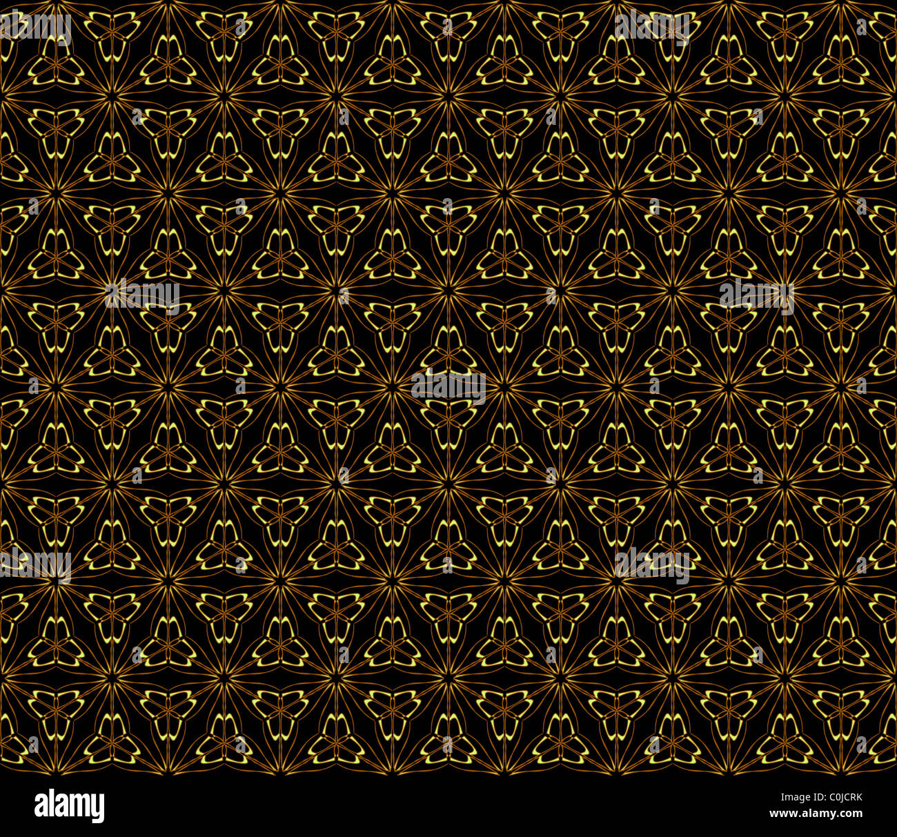 Seamless wallpaper pattern on the dark background Stock Photo - Alamy