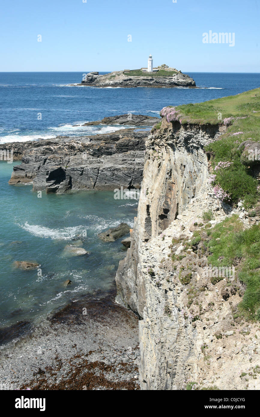 Godrevy lighthouse may hi-res stock photography and images - Alamy