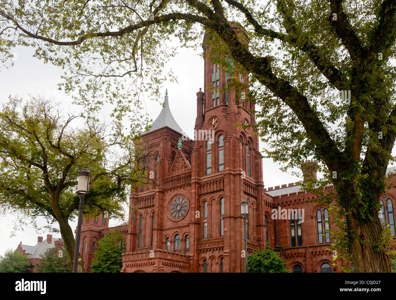 The Smithsonian Castle in Washington, DC Stock Photo - Alamy