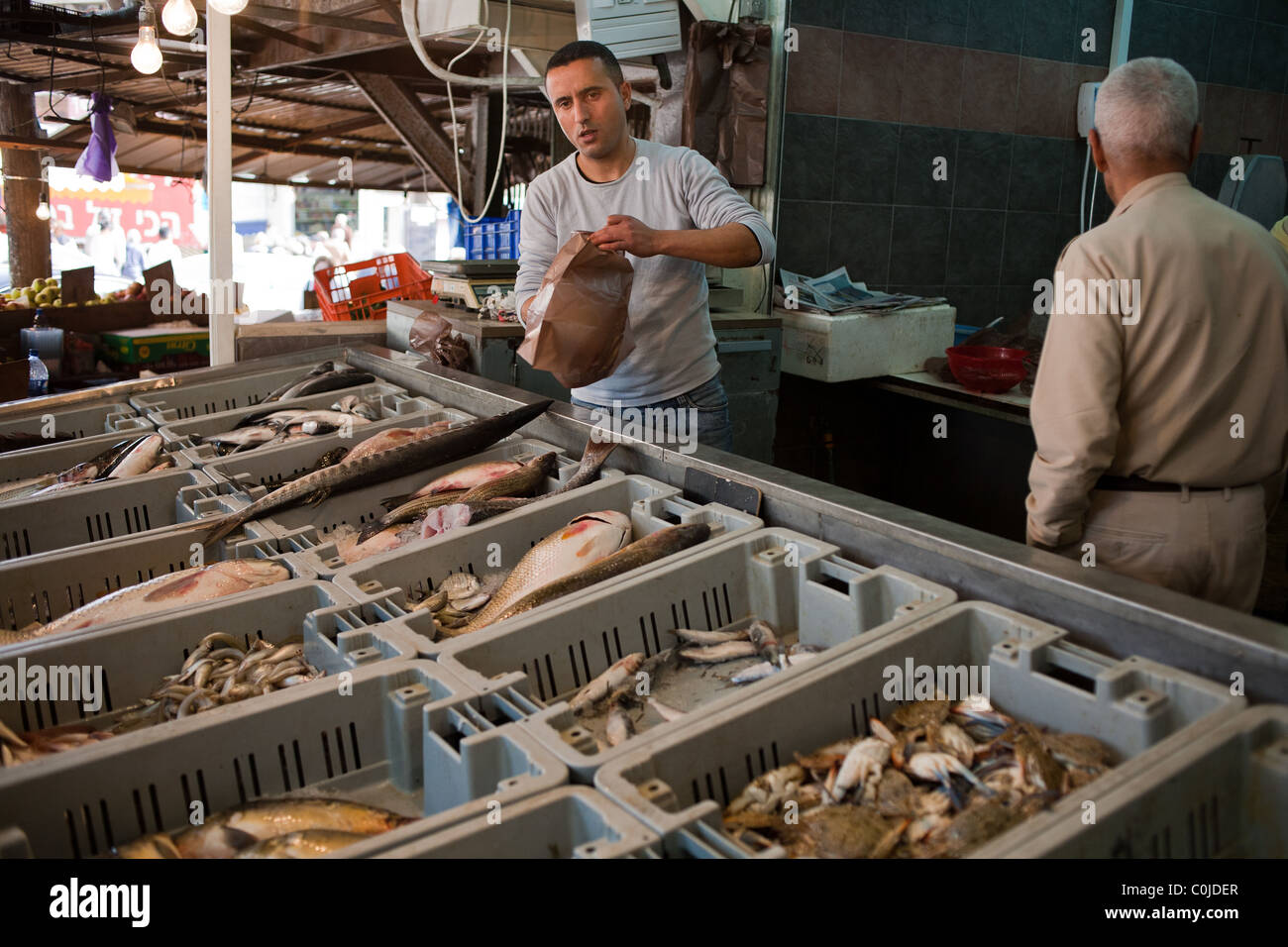 Talpiot market haifa hi-res stock photography and images - Alamy