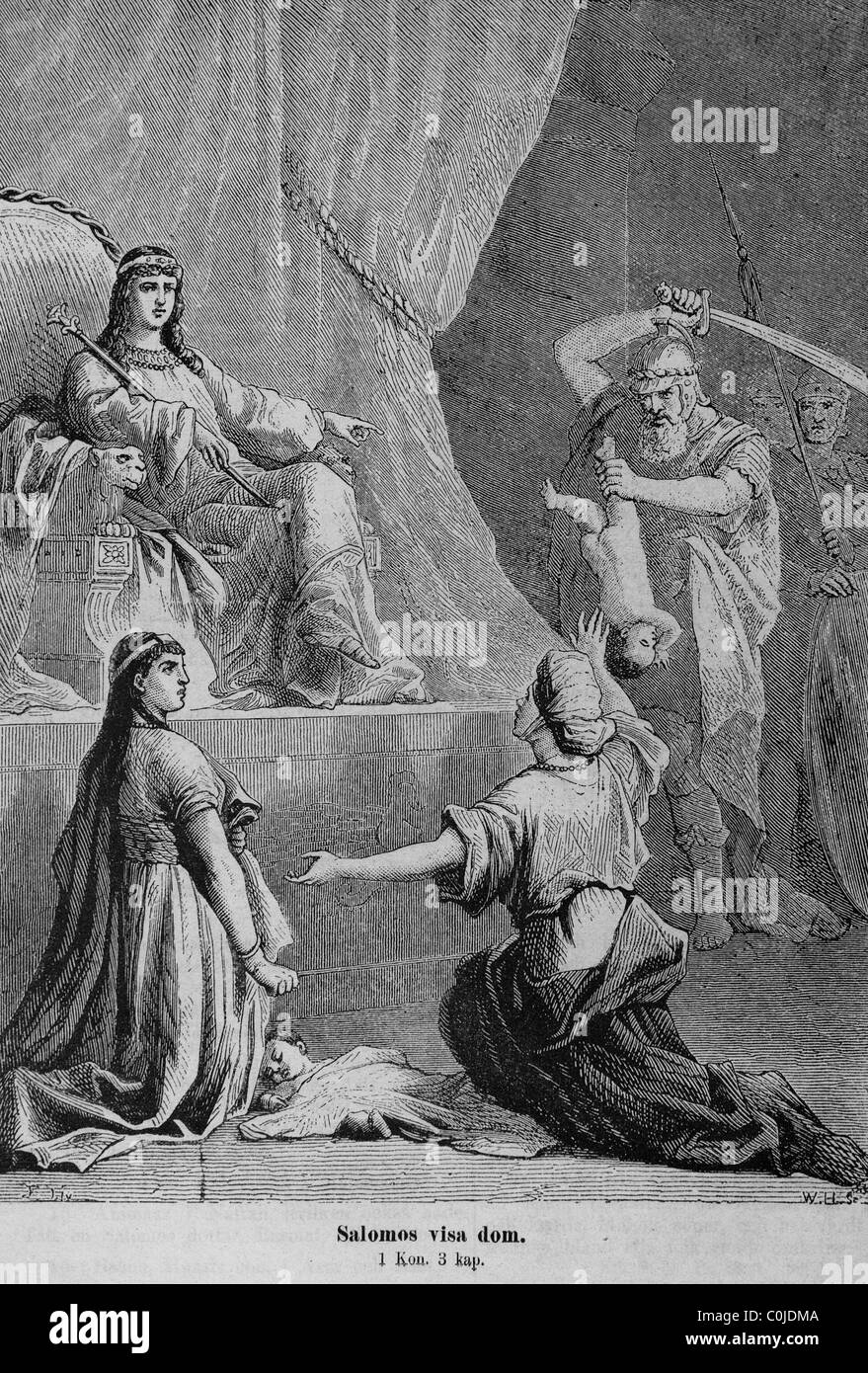 Judgement of solomon bible hi-res stock photography and images - Alamy