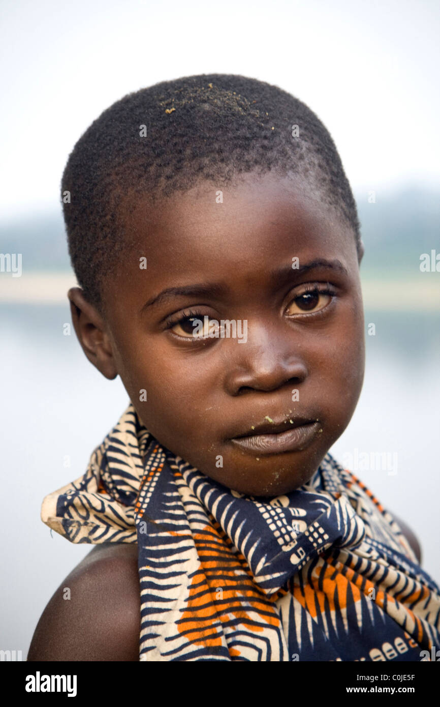 Congolese girl ,Republic of the Congo Stock Photo - Alamy