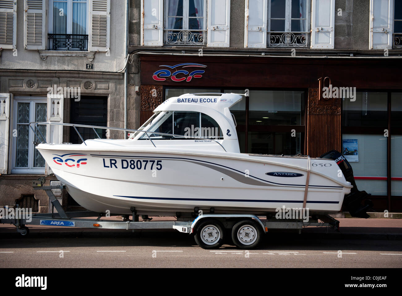 Boat trailer road hi-res stock photography and images - Alamy