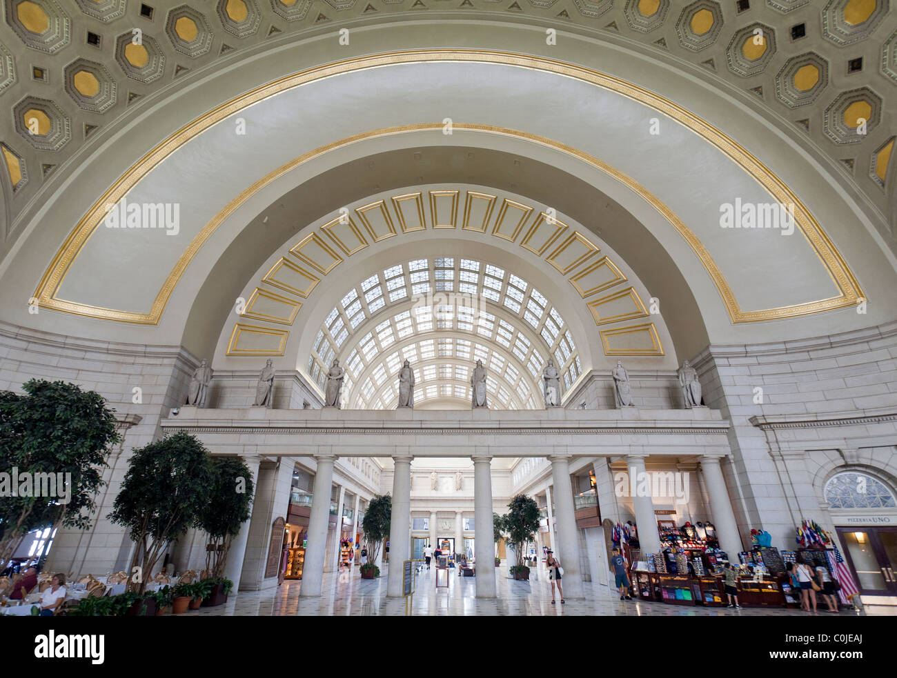 Interior View of Union Station, Washington, D.C Stock Photo - Alamy