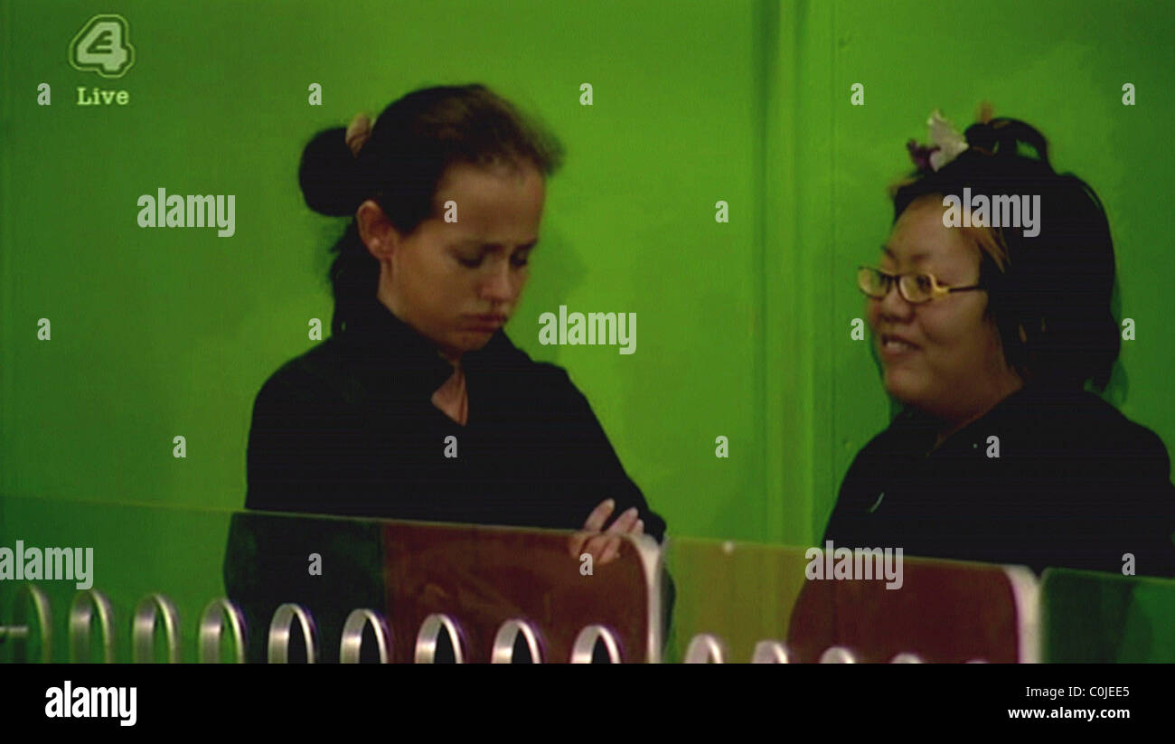 Big Brother 9 - Day 49 Rachel Rice and Kathreya Kasisopa chatting in ...
