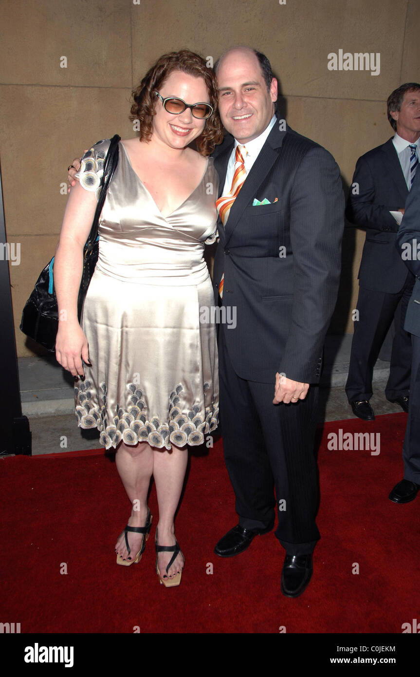 Matthew Weiner and Guest Second Season Mad Men 2008 premiere held at ...
