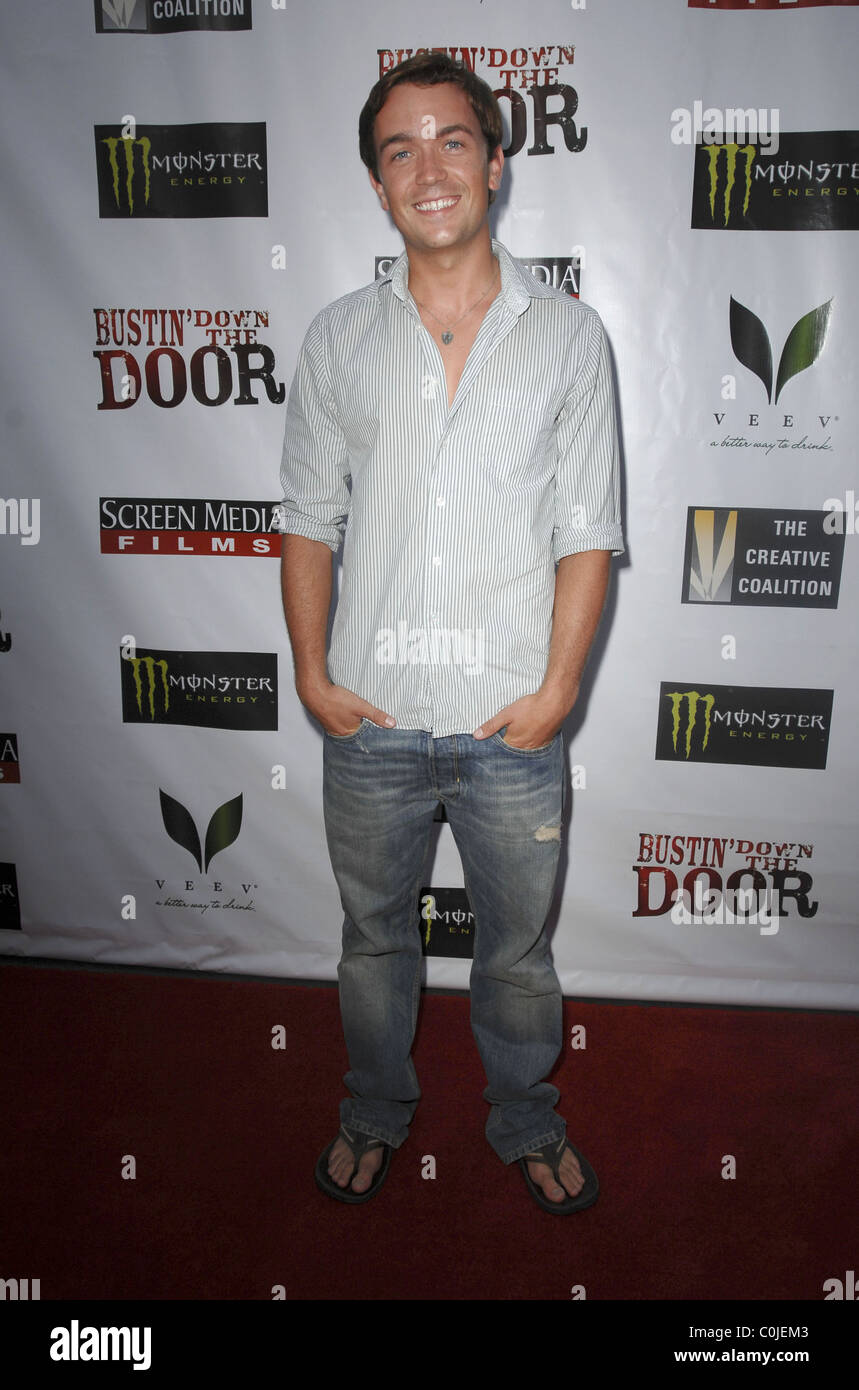 Emrhys Cooper Premiere of 'Bustin' Down The Door' held at the Archlight ...