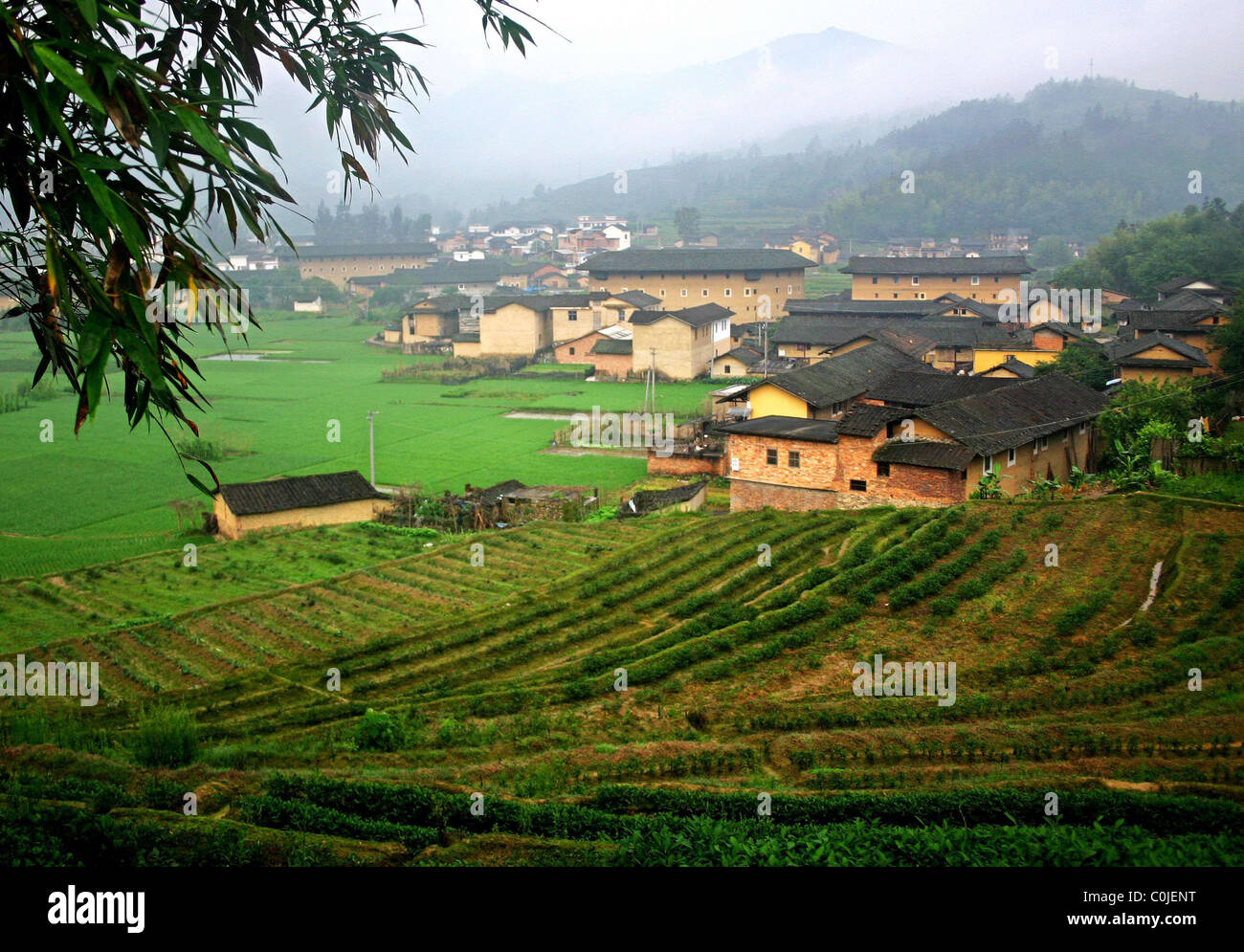 ARCHITECTURAL BEAUTY FUJIAN TULOU Fujian Tulou's beautiful village has ...