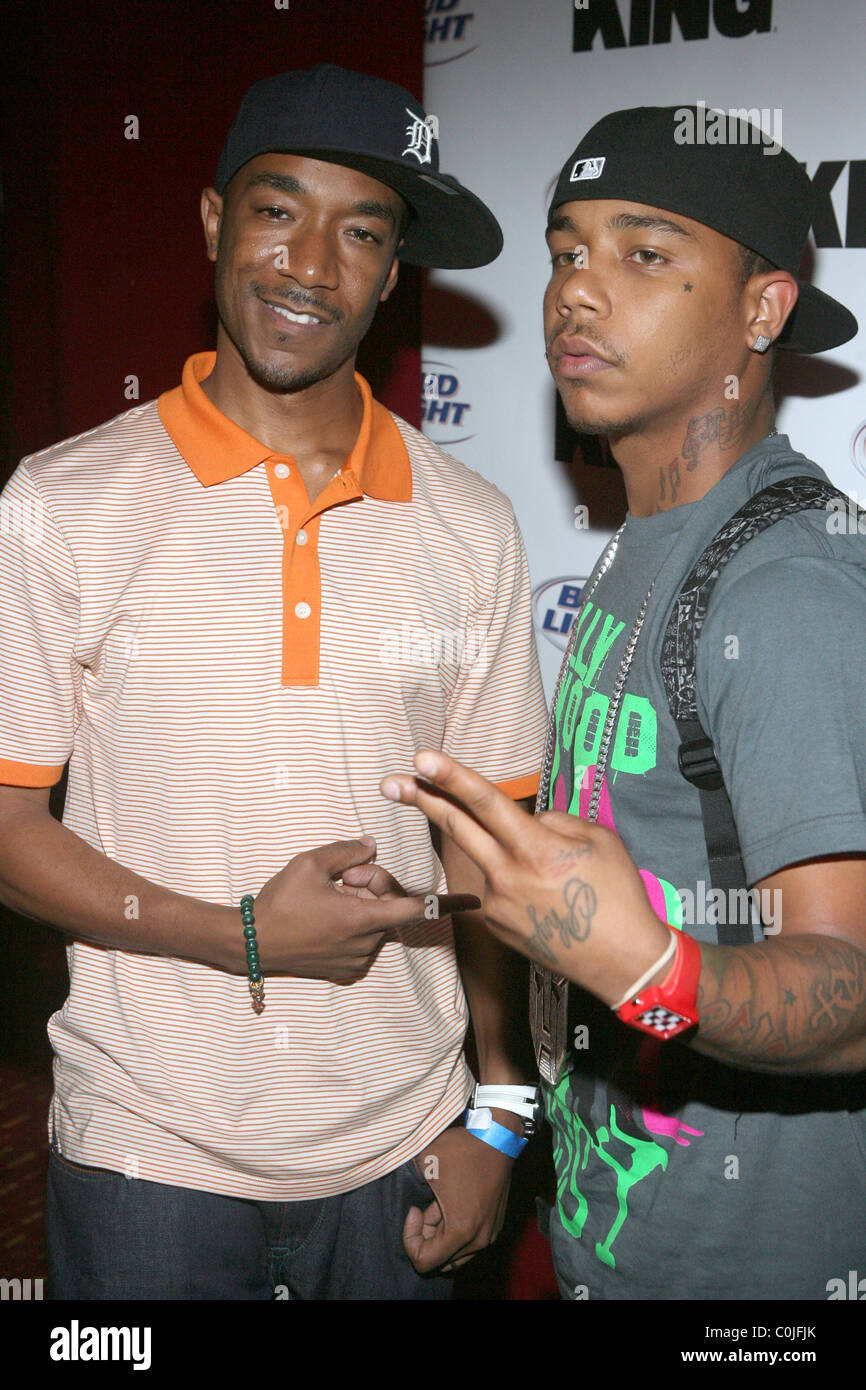 Datwon Thomas and Yung Berg The Real Chill Town party presented by KING ...